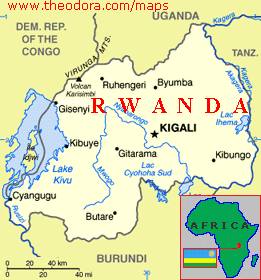 Rwanda Map