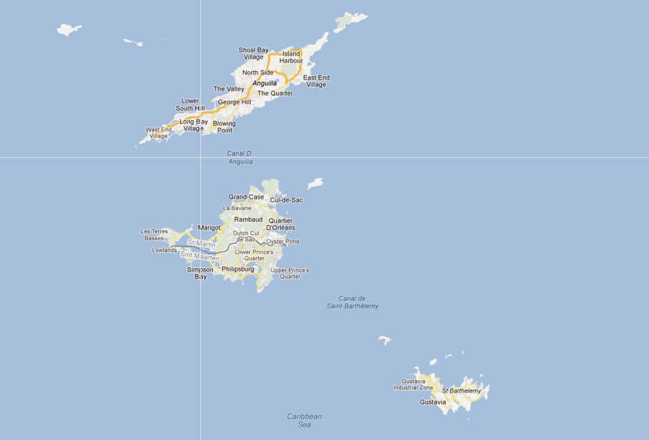 Anguilla Map
