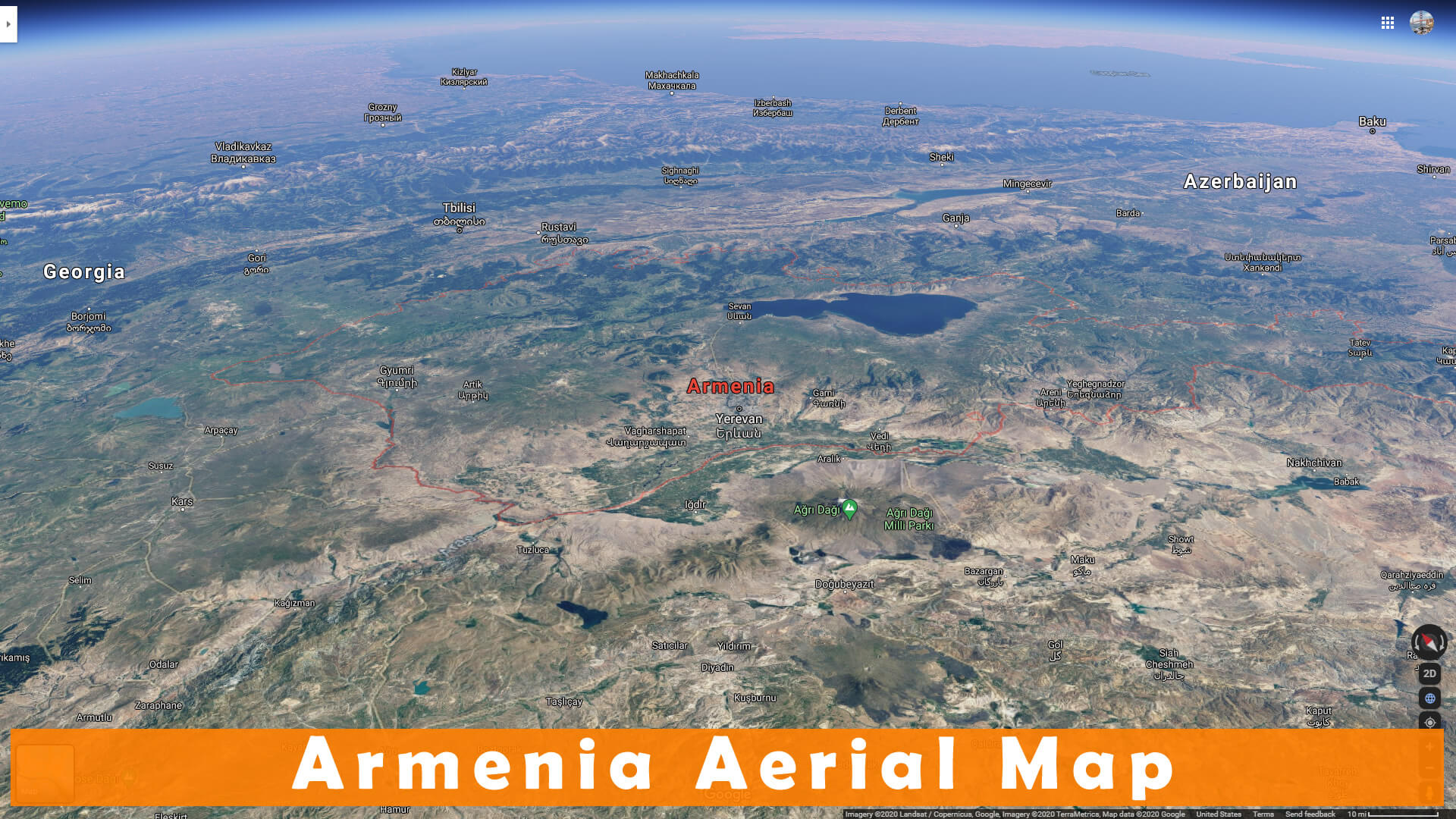 Armenia Map
