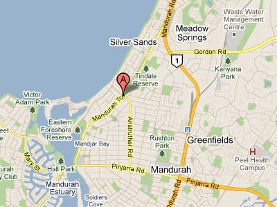 Mandurah Map