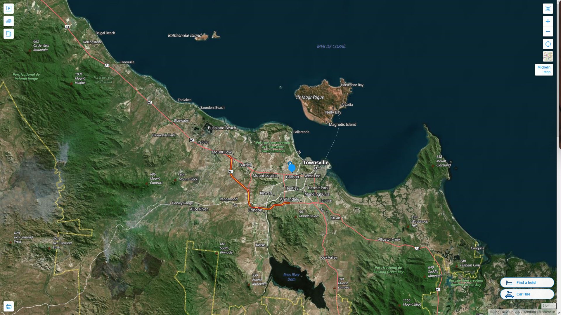 Townsville Map