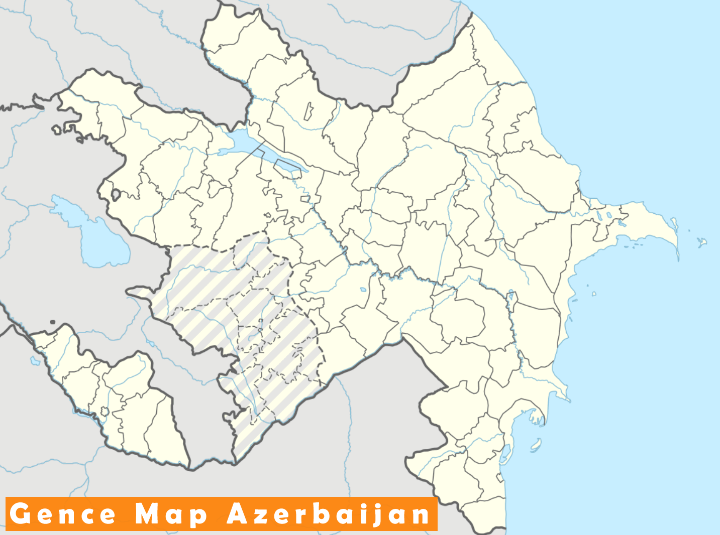 Azerbaijan Map - Azerbaijan