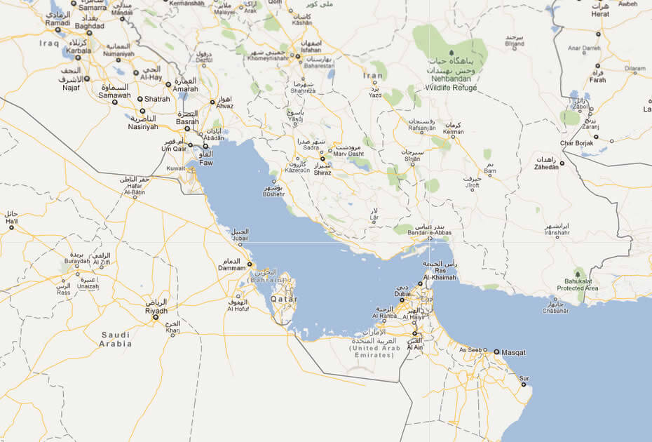 Bahrain Map