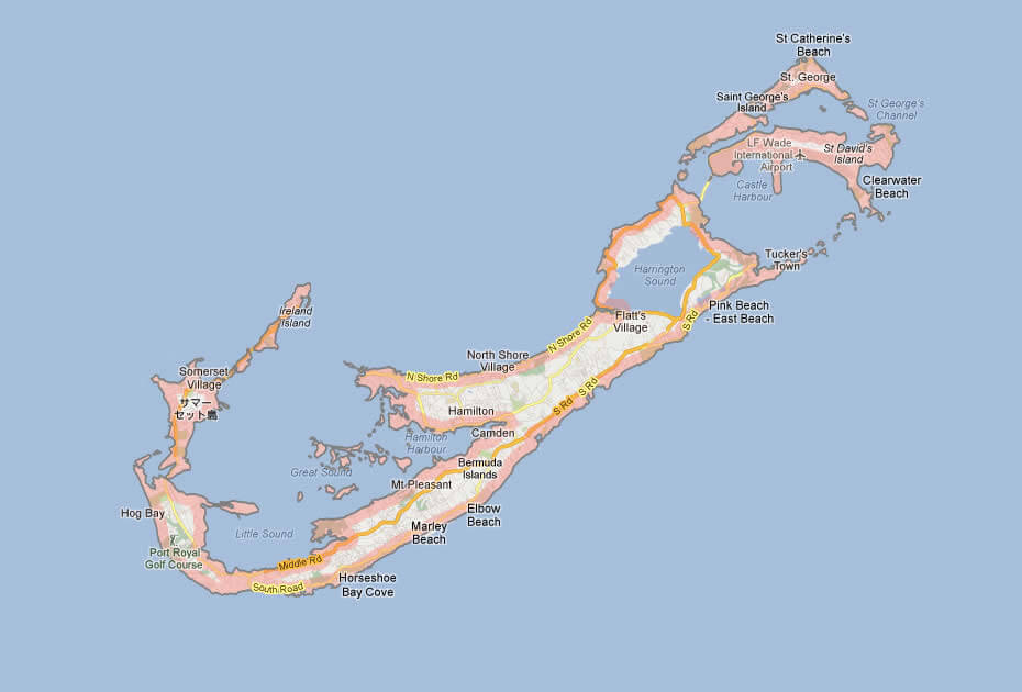 Bermuda Map