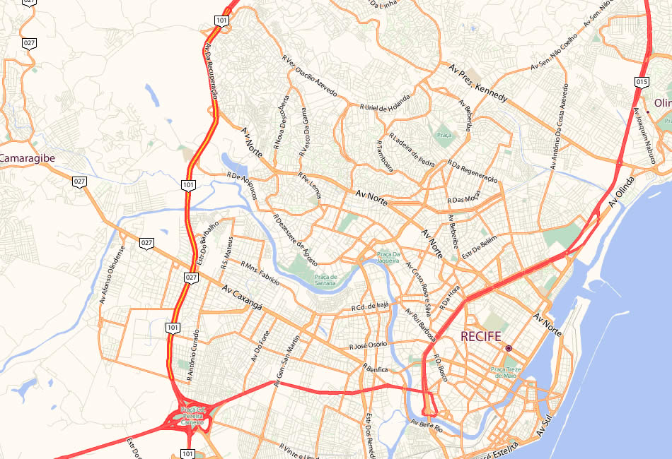 Recife Map