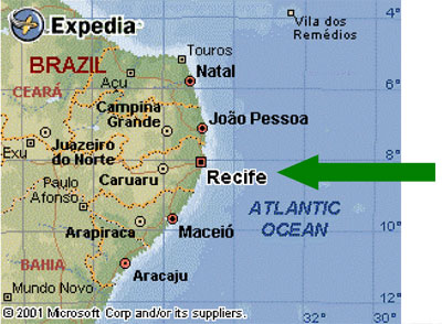 Recife Map