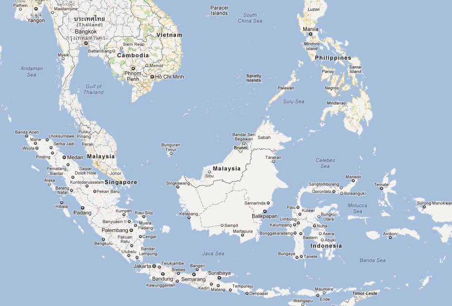 Brunei Map