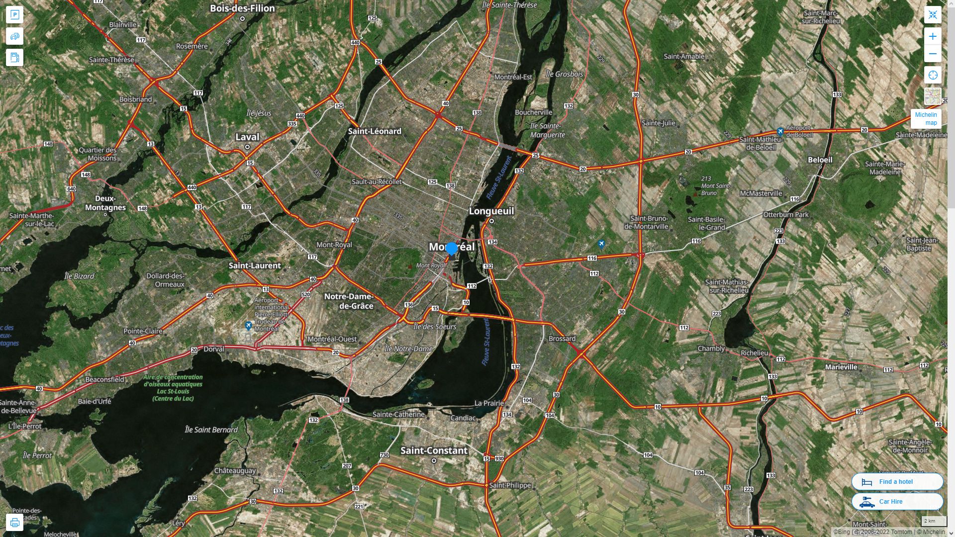 Montreal Map - Where is Montreal?