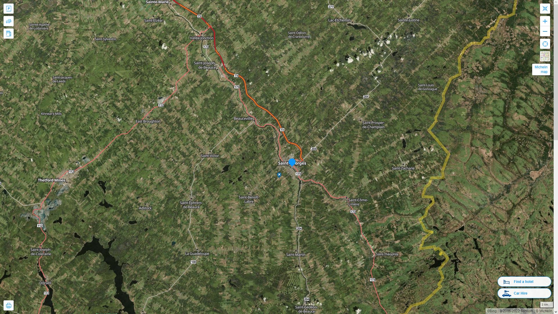 Saint Georges Map