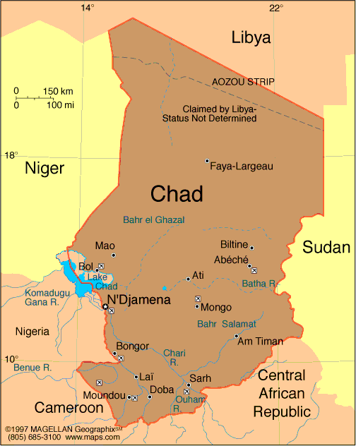 Chad Map