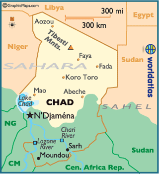 Chad Map