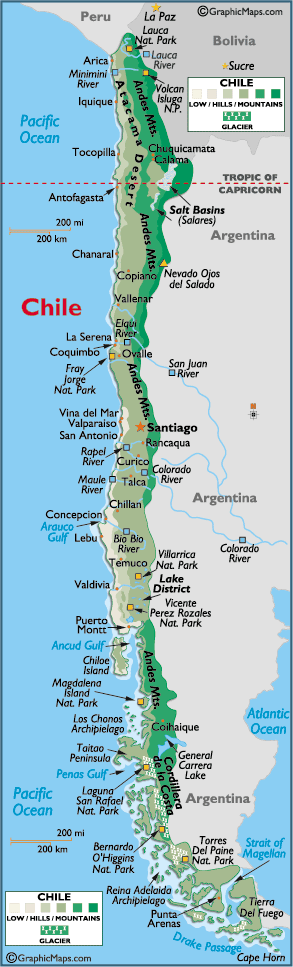 Puente Alto Map - Chile