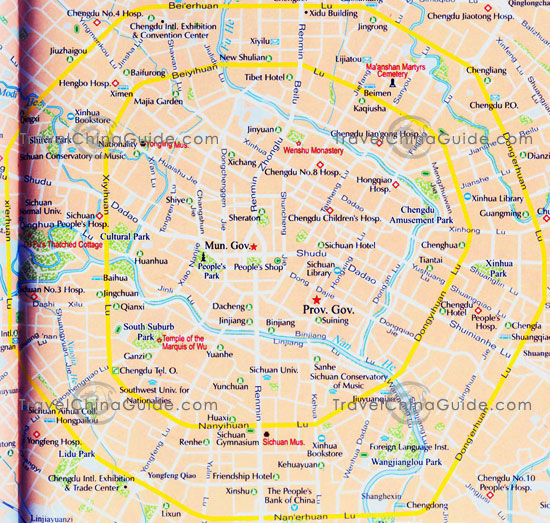 Chengdu Map