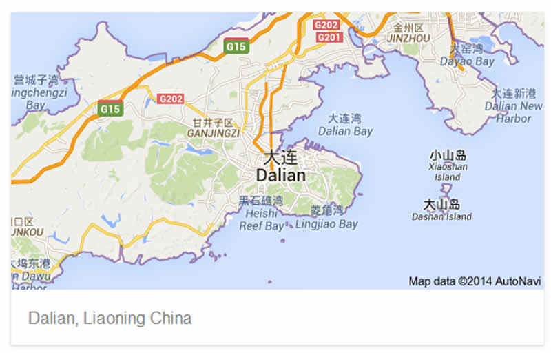 Dalian Map