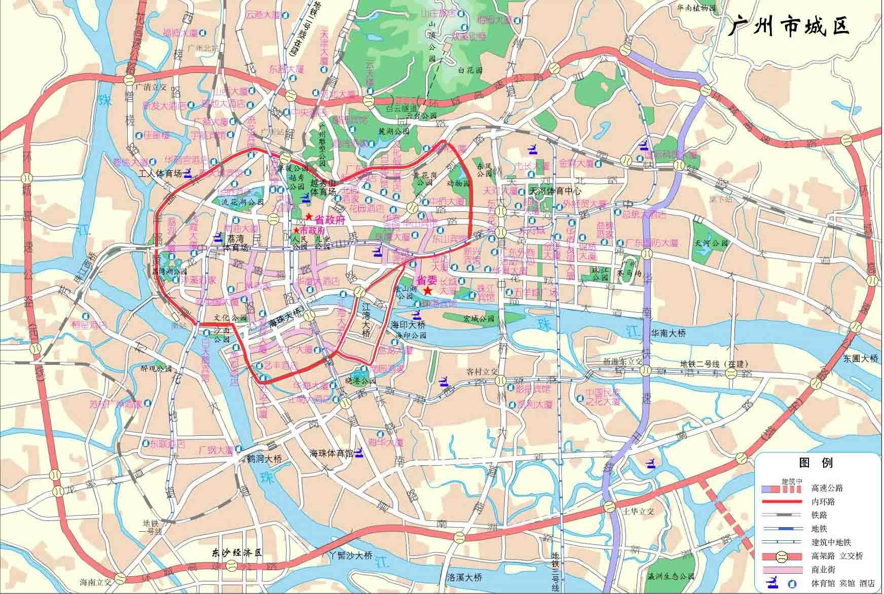 Guangzhou Map