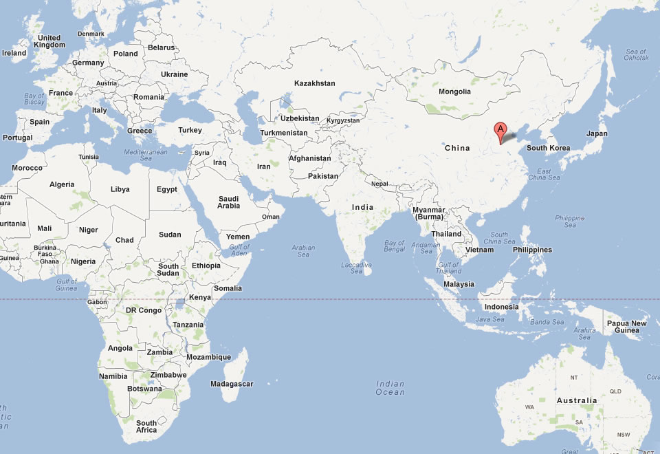 Handan Map