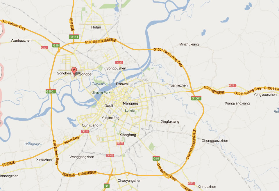 Harbin Map