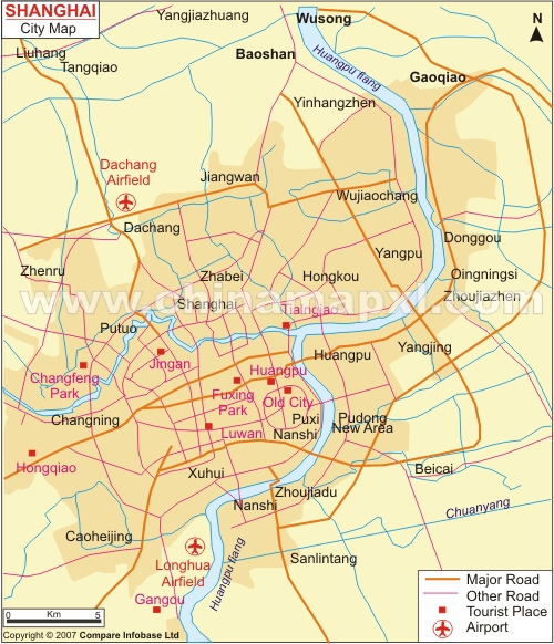 Shanghai Map