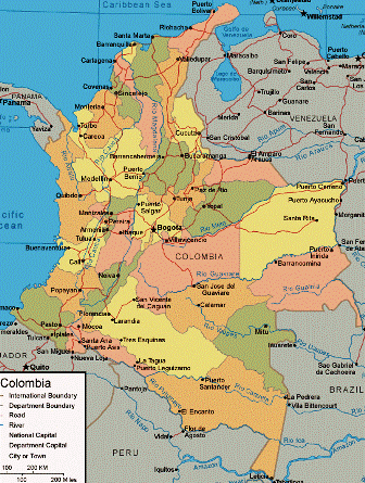 Bogota Map