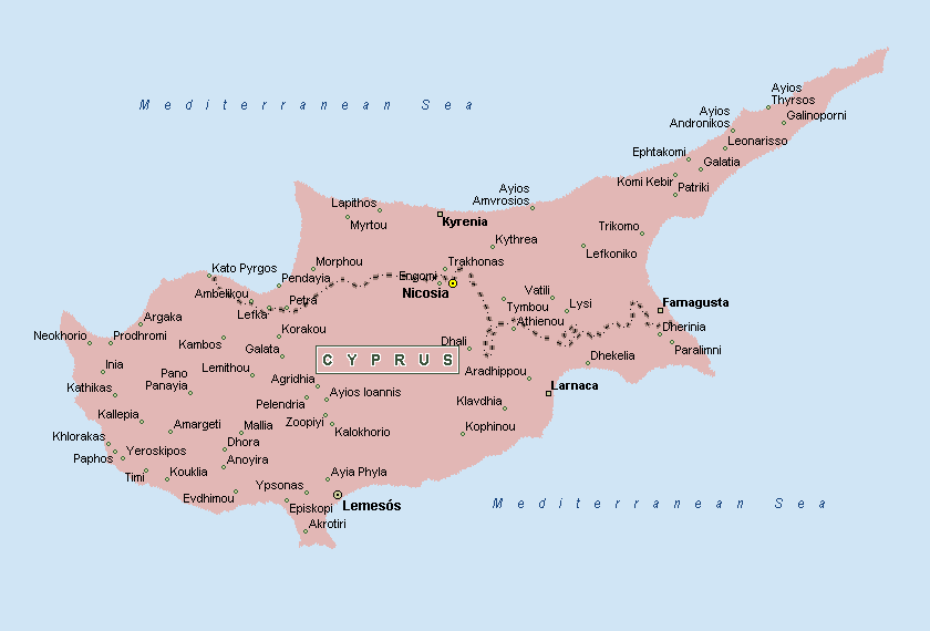 Cyprus Map