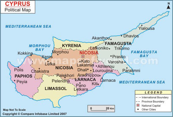 Cyprus Map