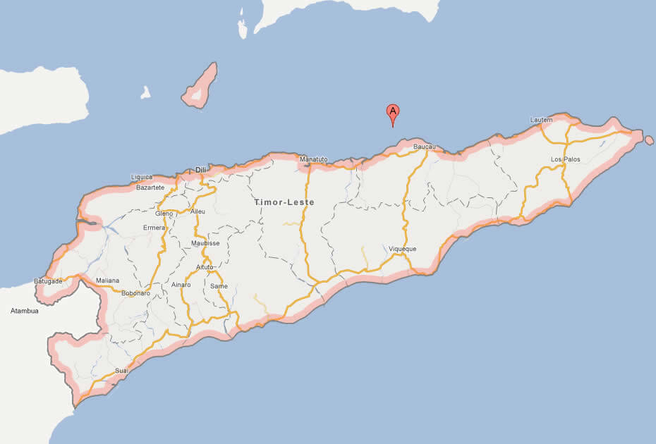 East Timor Map