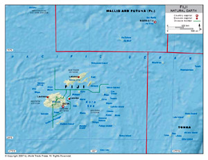 Fiji Map