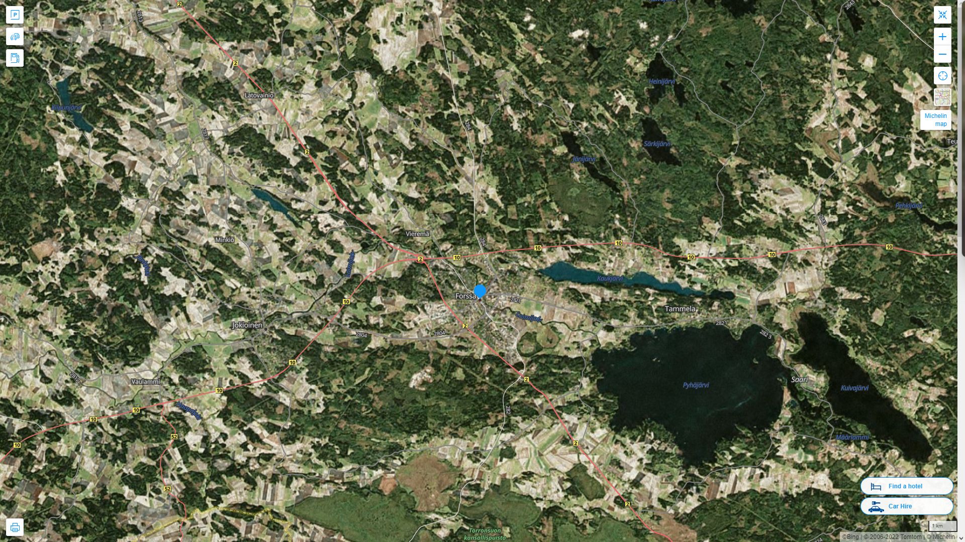 Forssa Map - Finland