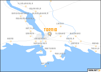 Tornio Map - Finland