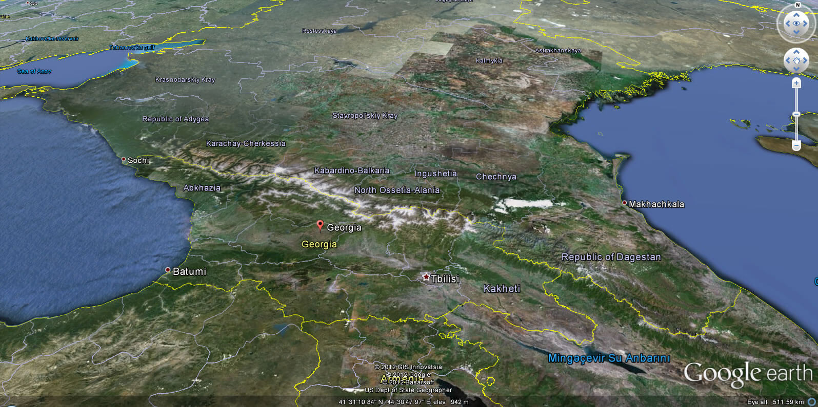 Georgia Map