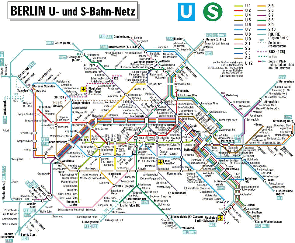 Berlin Map - Germany