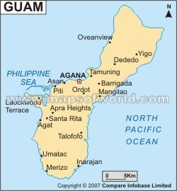 Guam Map