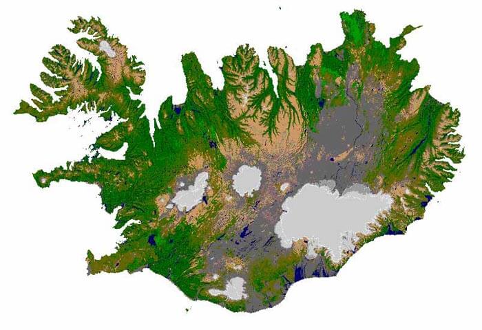 iceland Map