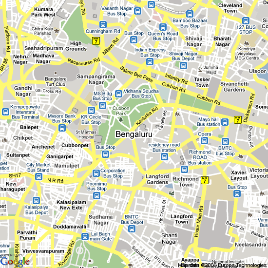 Bangalore Map