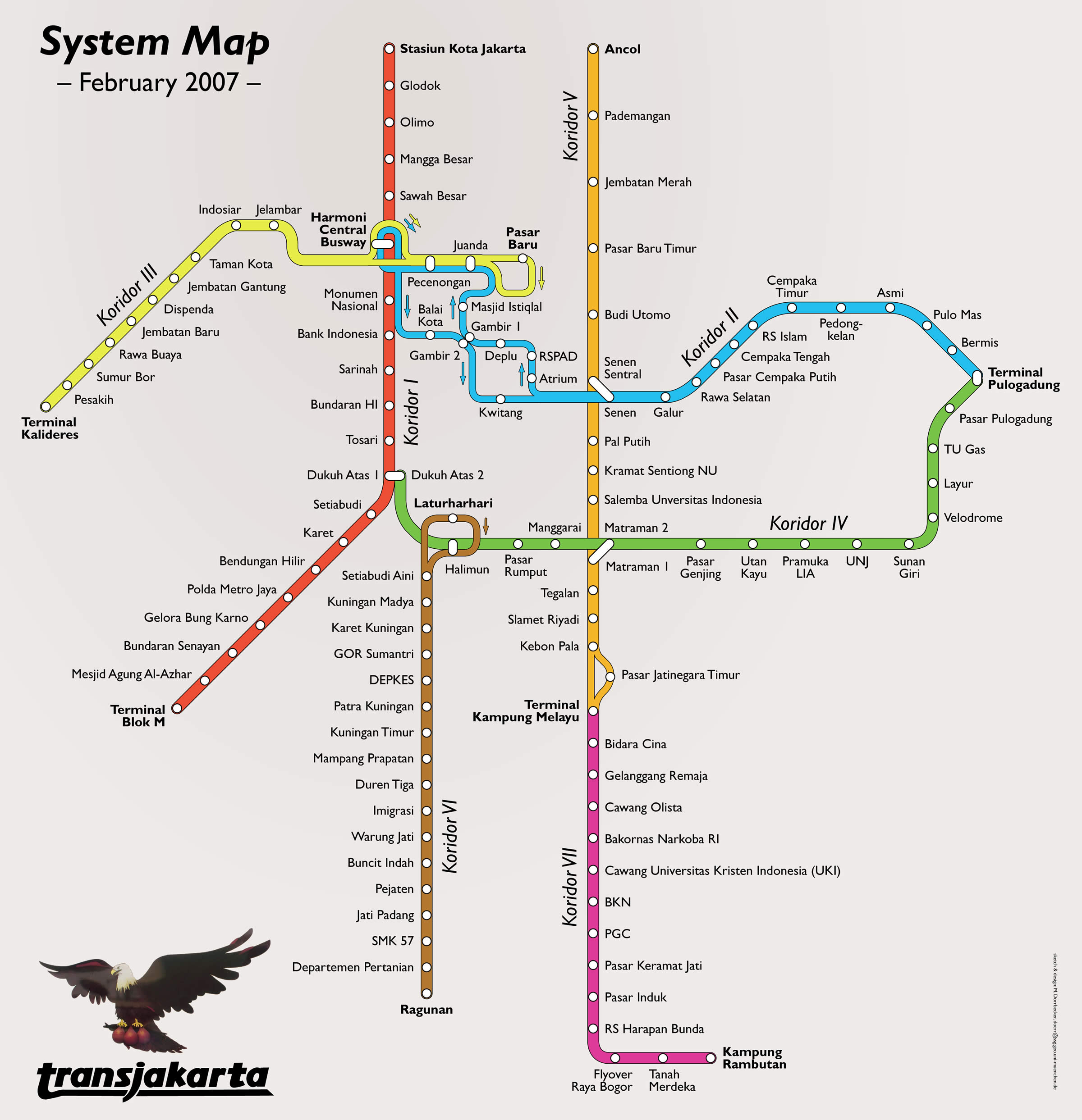 Jakarta Map - Indonesia