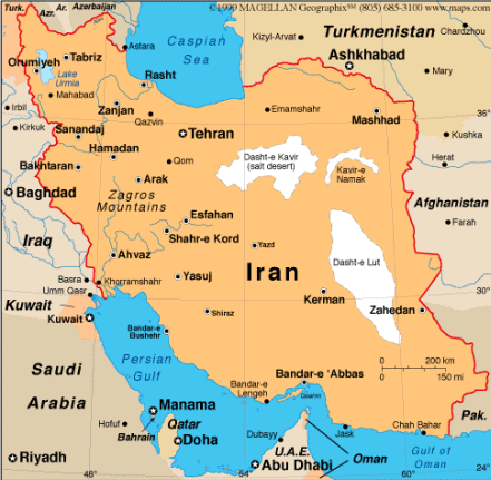 Tehran Map