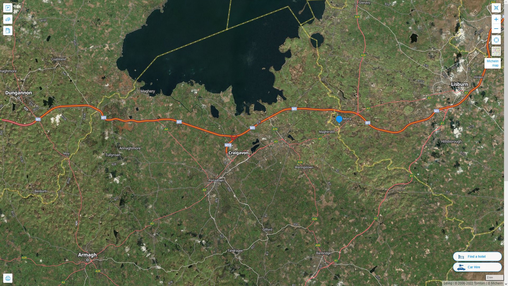 Craigavon Map