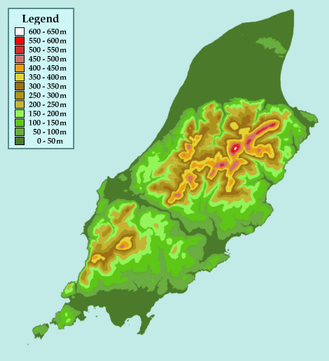 Isle of Man Map