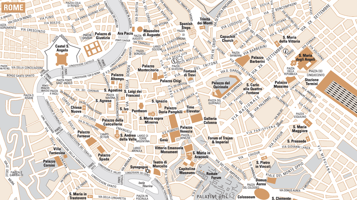 Rome Map