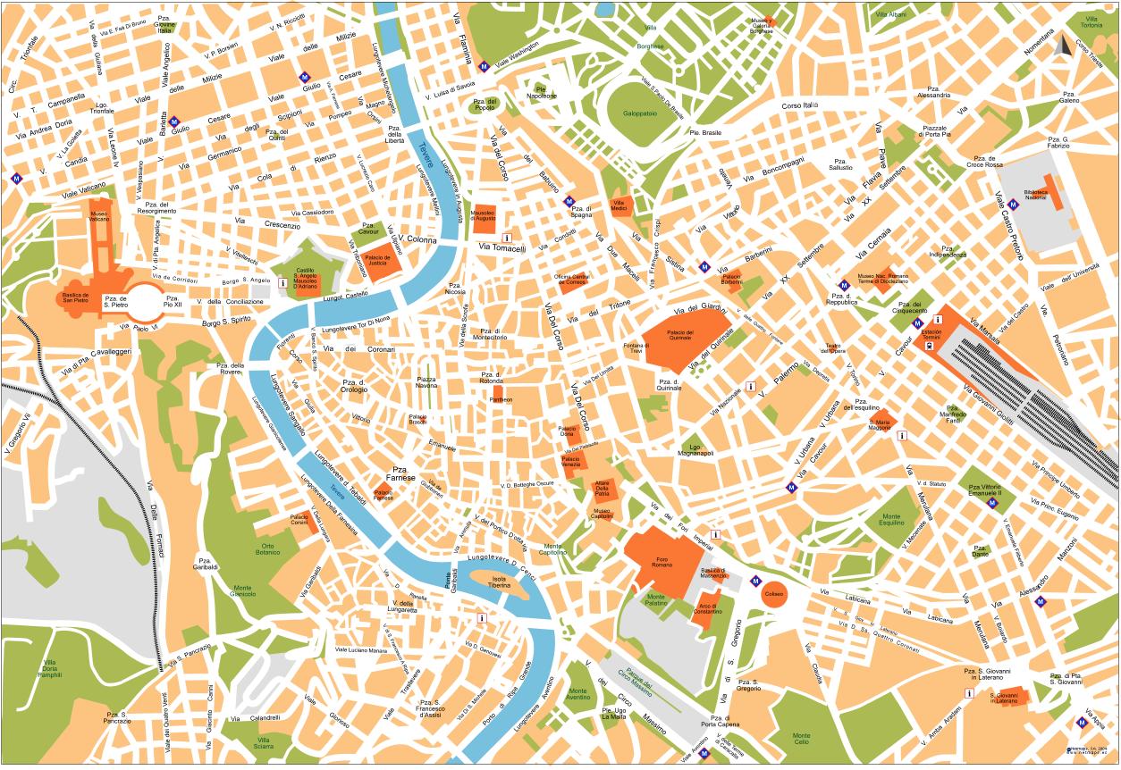 Rome Map