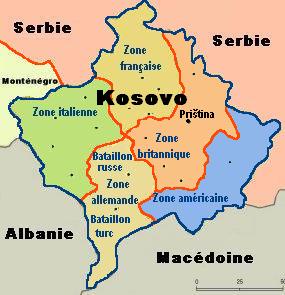 Kosovo Map