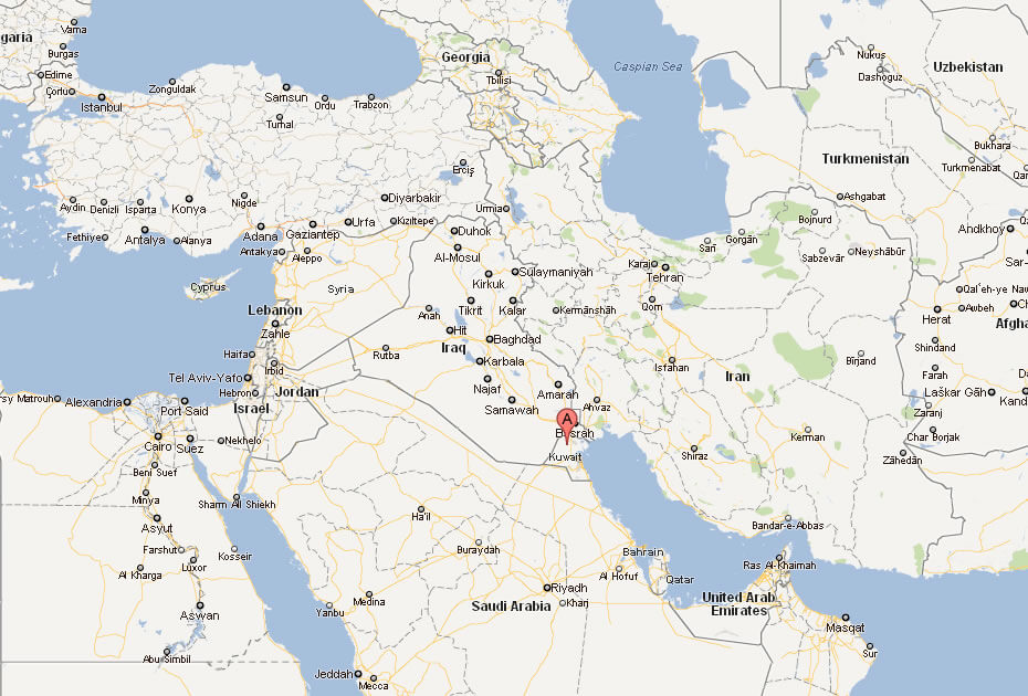 Kuwait Map