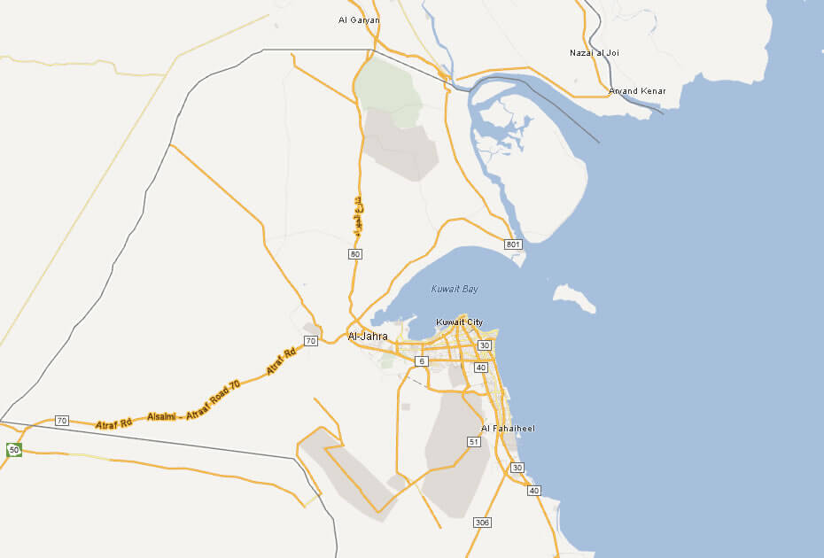 Kuwait Map