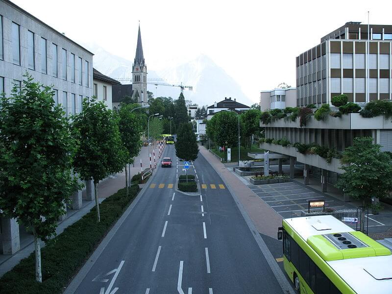 Liechtenstein Map