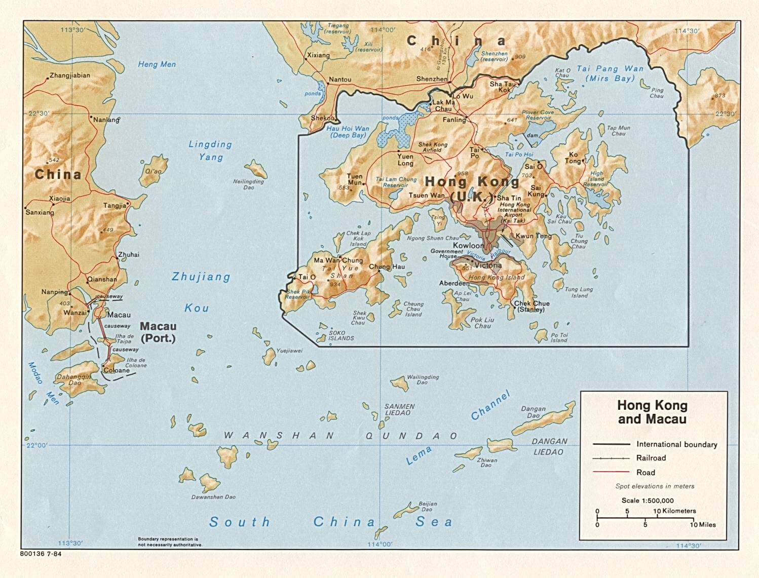 Macau Map - Macau