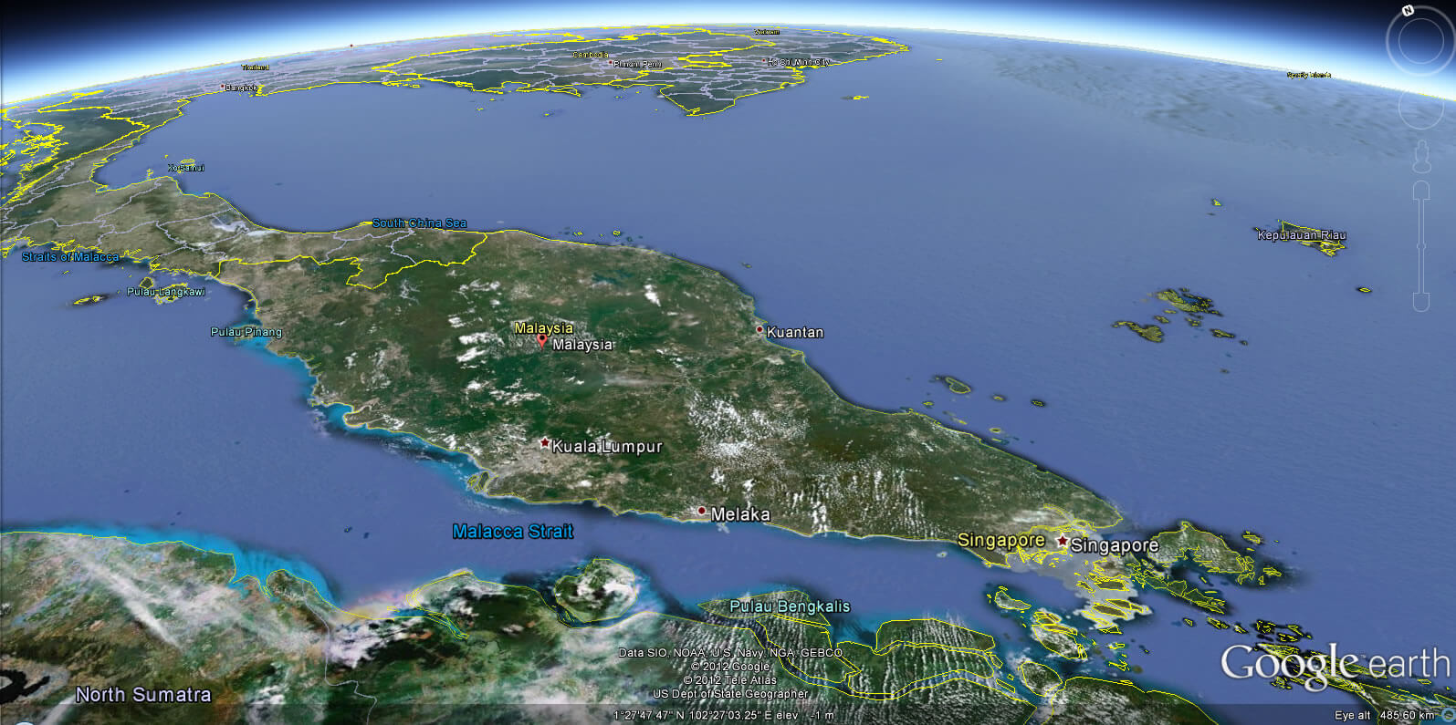 Malaysia Map - Malaysia
