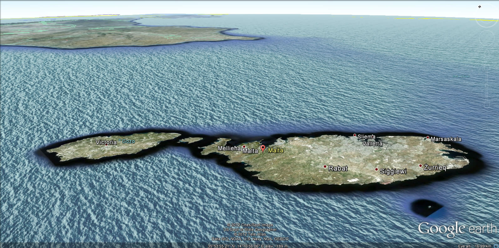 Malta Map