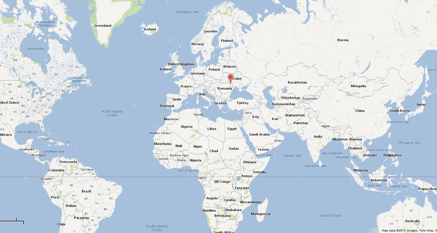 Moldova Map - Moldova