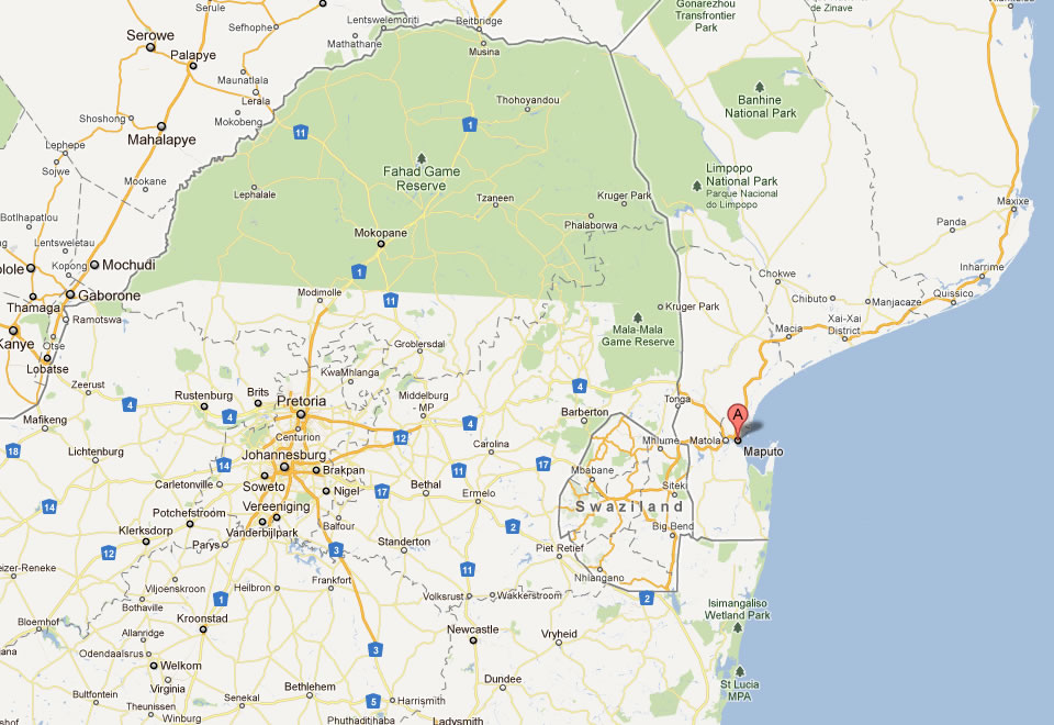 Maputo Map