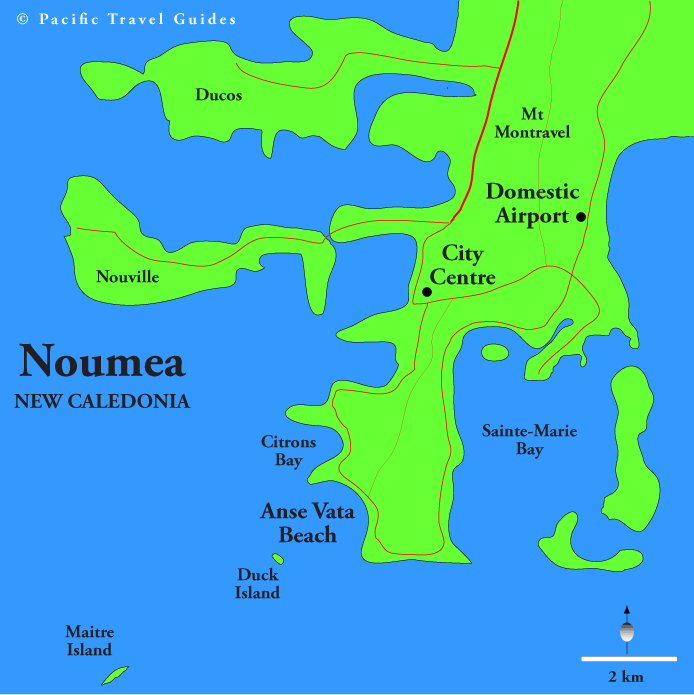 New Caledonia Map